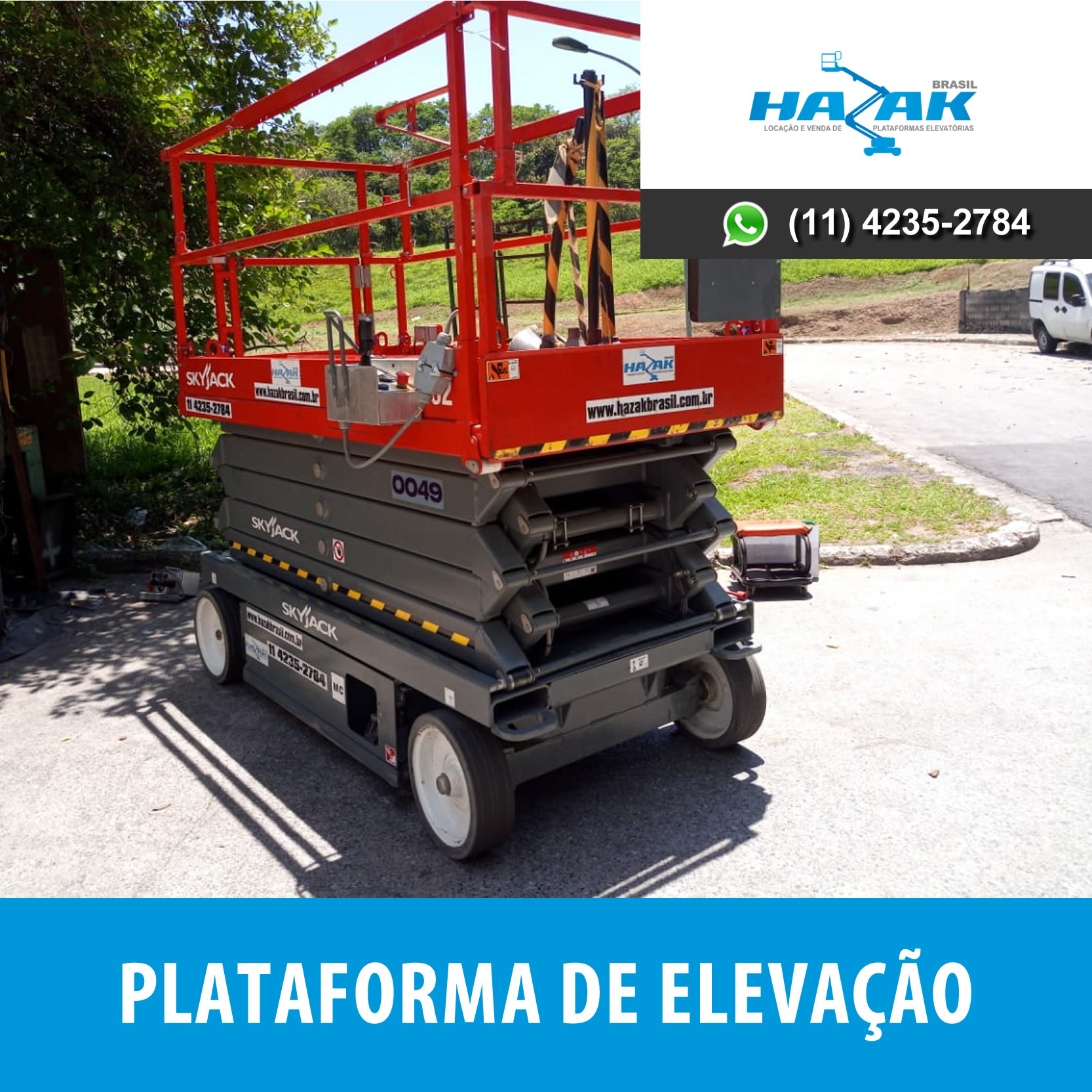 Plataforma de Elevação - Hazak Brasil