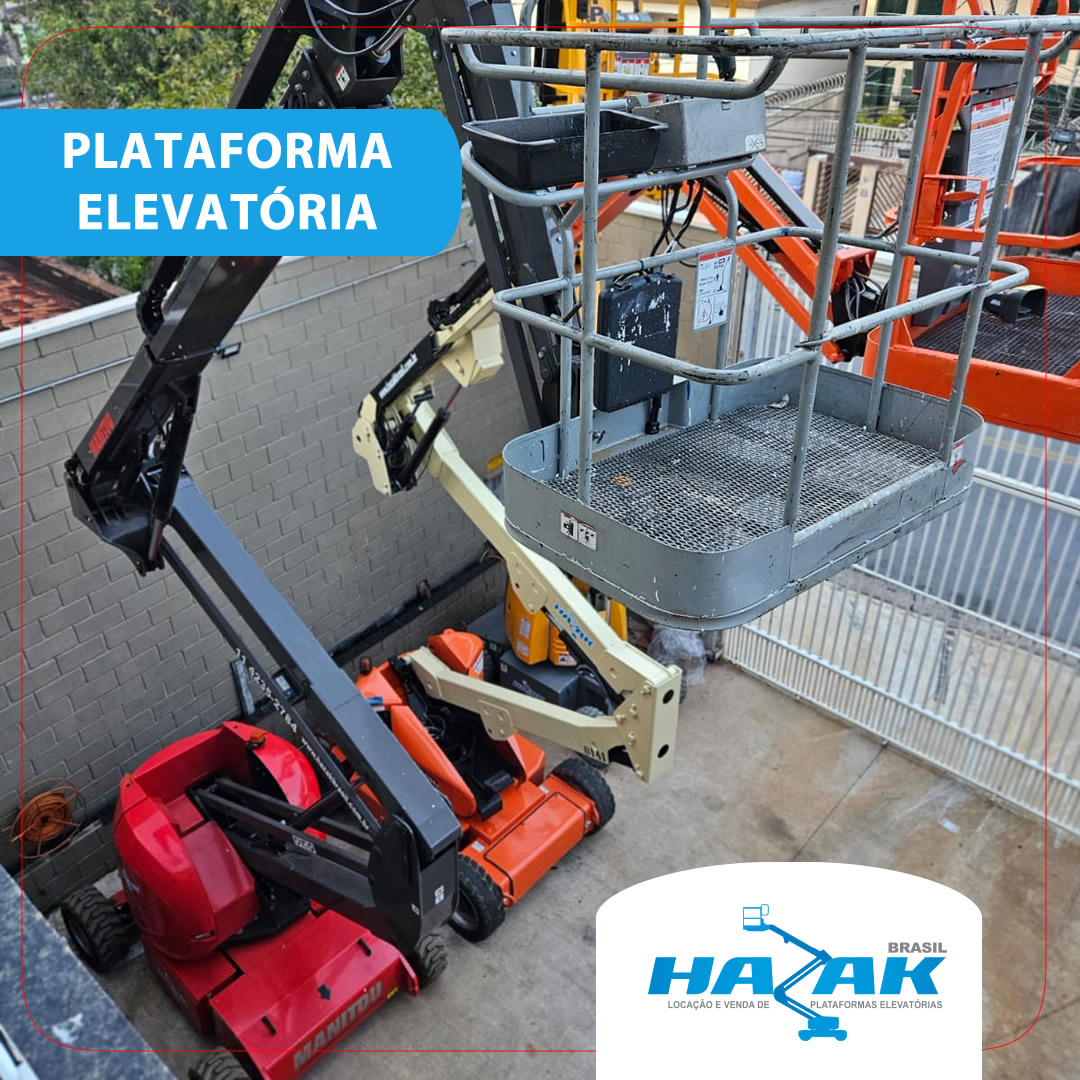 Plataforma Elevatória Genie e JLG - Hazak Brasil